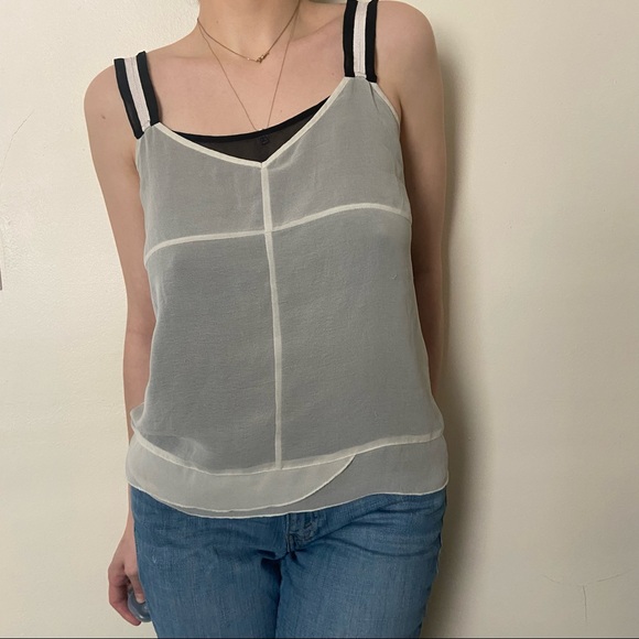 GAP | Tops | Sexy Slip Top Classic Gap With Dainty Overlay Style | Poshmark